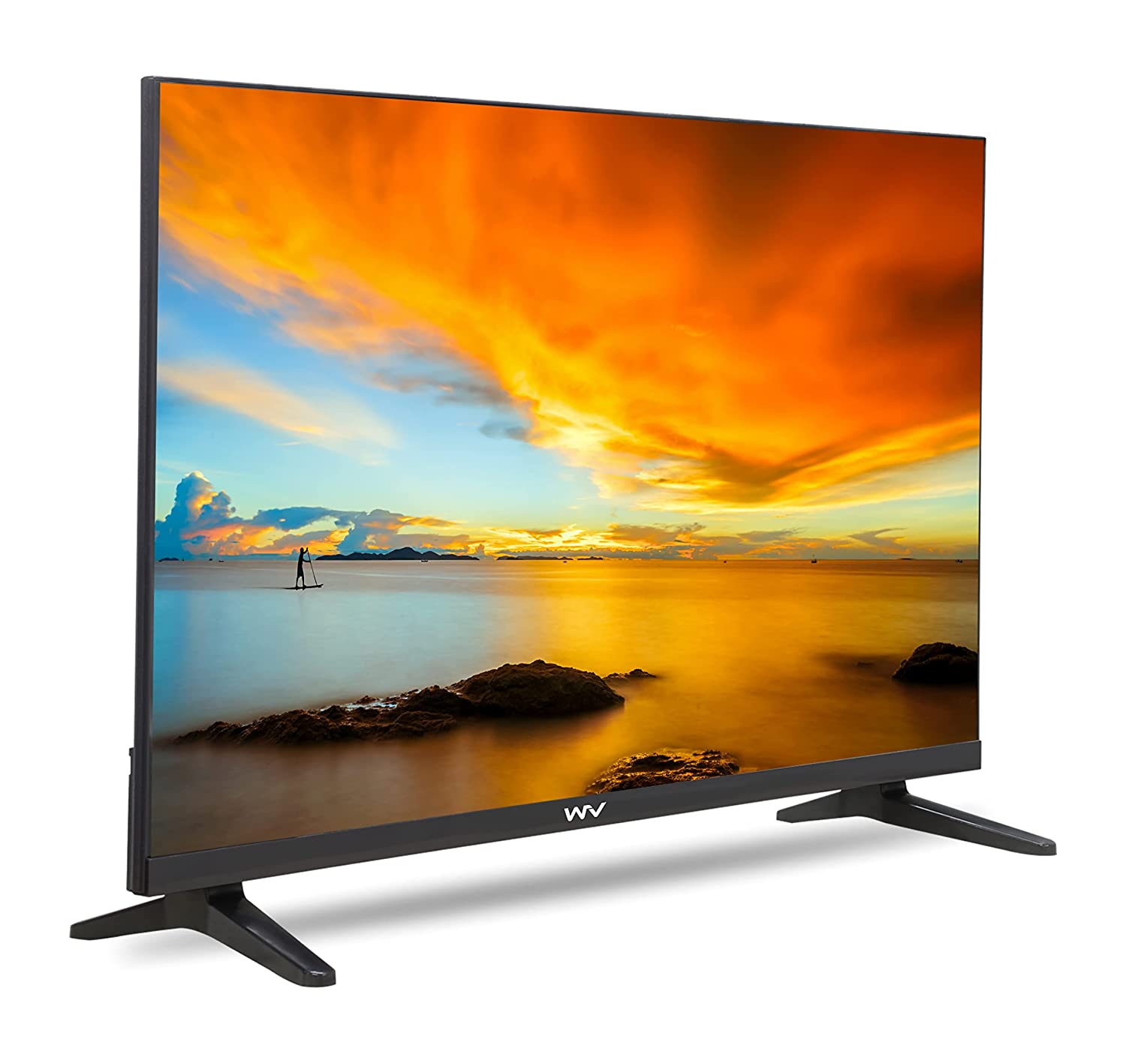 VW 80 cm (32 inches) Frameless Series HD Ready LED TV VW32A (Black ...