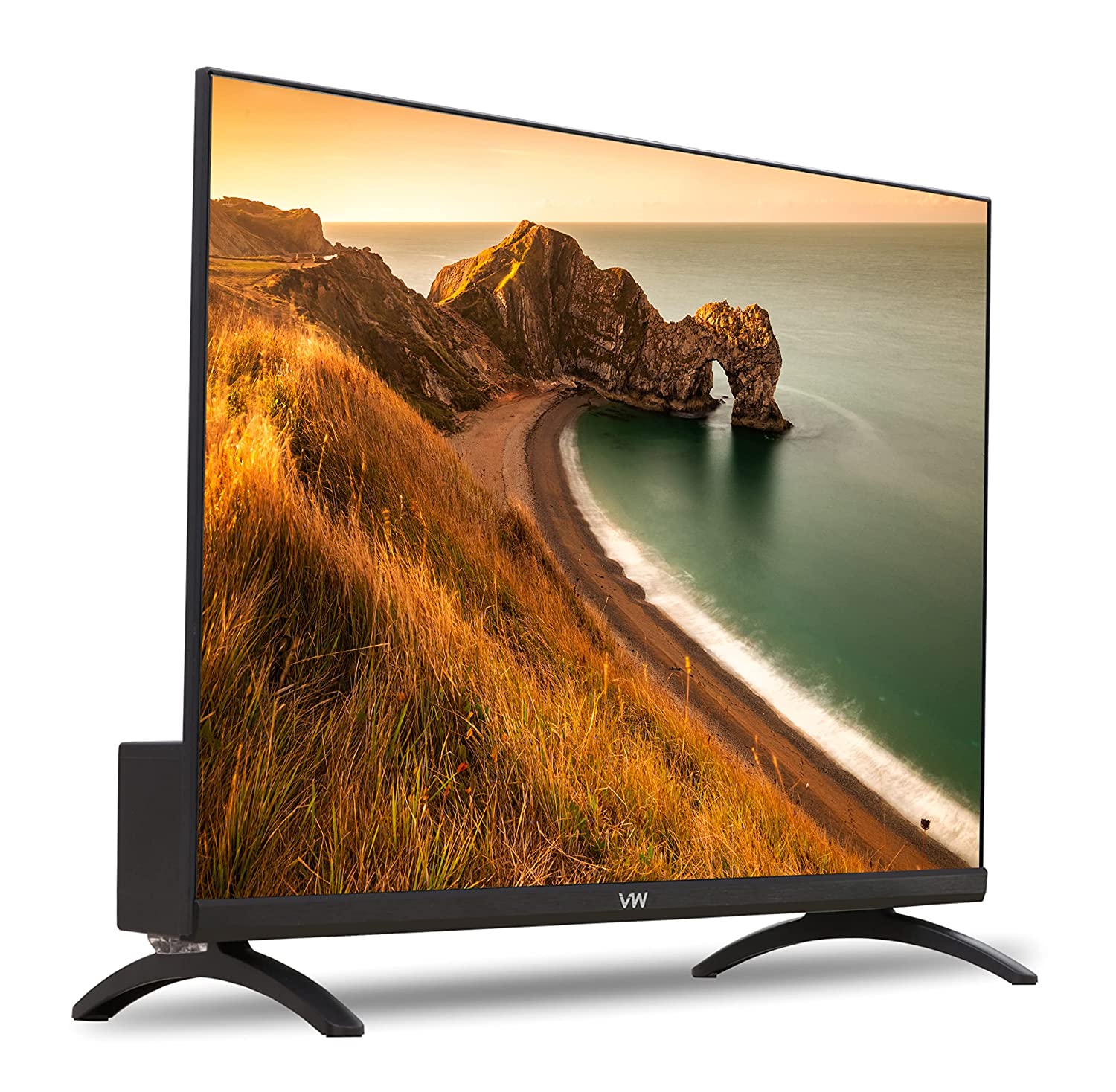 VW 60 cm (24 inches) Premium Series HD Ready LED TV VW24A (Black ...